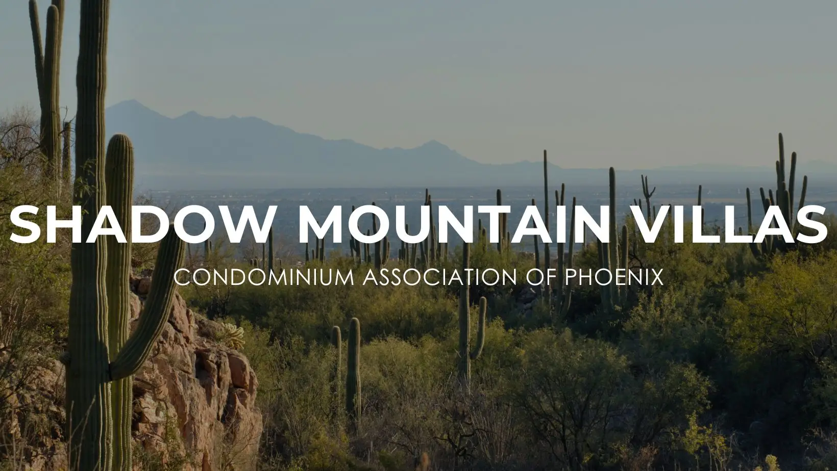 Shadow Mountain Villas Condominium Association of Phoenix | Arizona ...